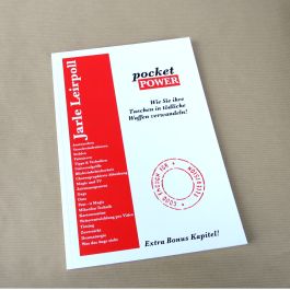 Pocket Power, Buch sichern